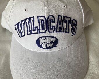 Vintage Kansas State Wildcats Snapback Hat Nwot Deadstock NCAA College ...