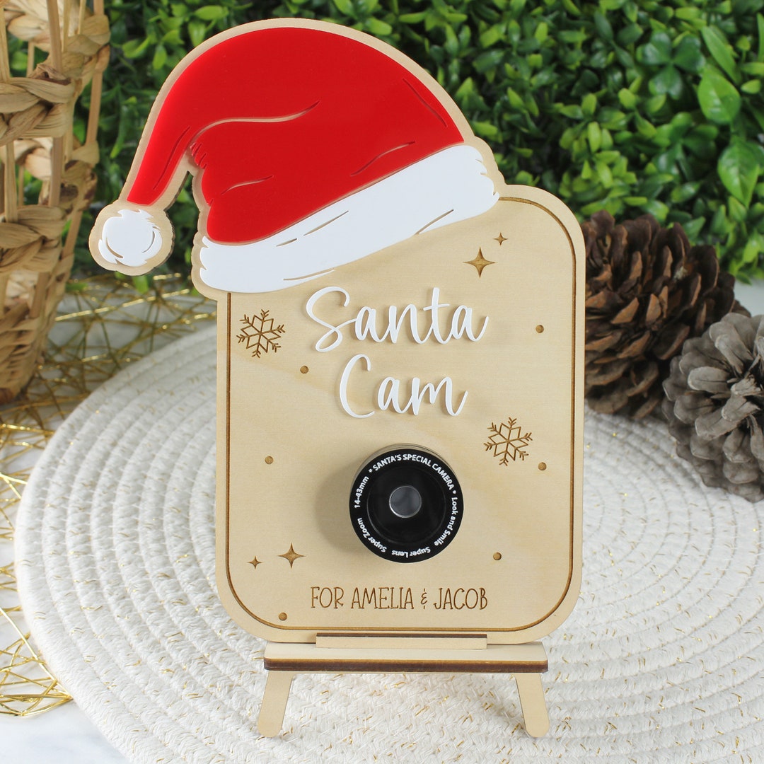 ORIGINAL 3D Santa Cam Santa Camera Santa Cam Ornament Santa Camera ...