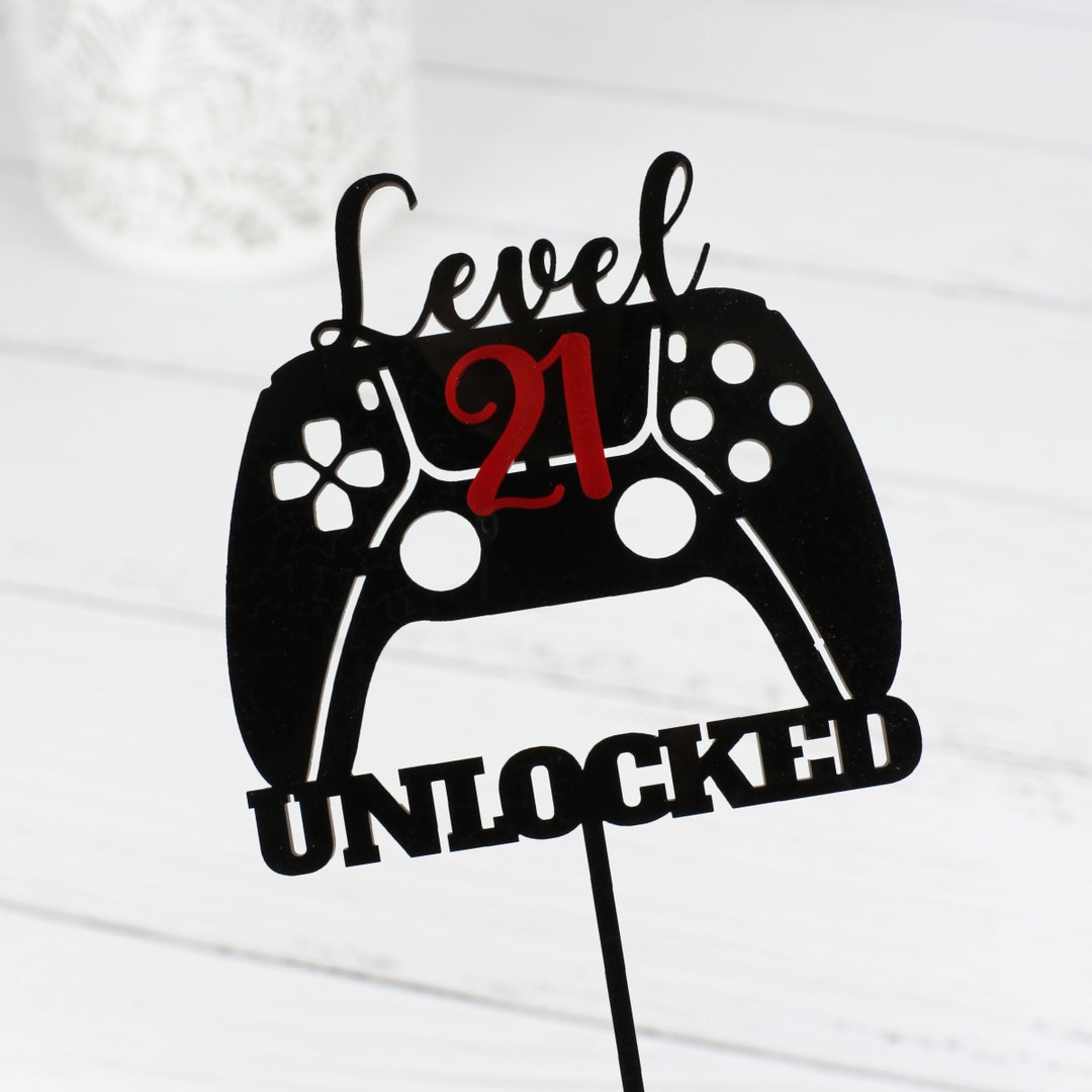 Game Controller Cake Topper Gaming Cake Topper Gaming - Etsy
