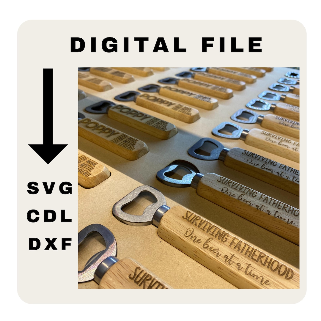 SVG Files | Bottle Opener Jig | Bottle Opener SVG | SVG File | Laser File | Laser Svg | Laser ...