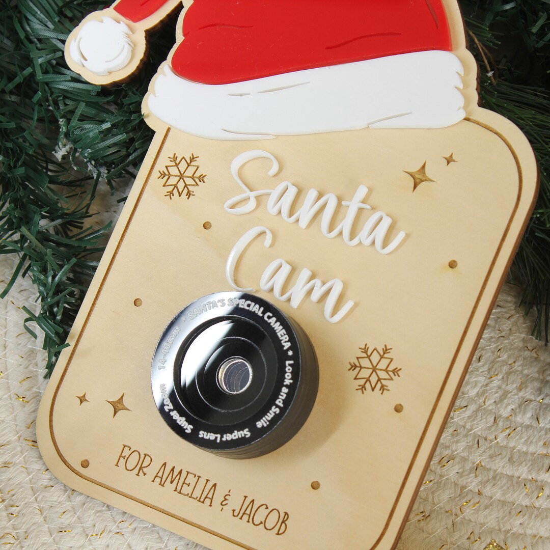 ORIGINAL 3D Santa Cam | Santa Camera | Santa Cam Ornament | Santa ...