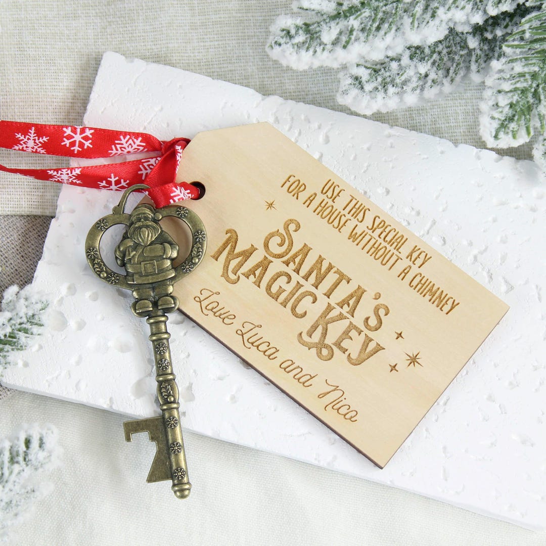 Santa's Magic Key | Santa Key | Santas Key | Key for Santa ...