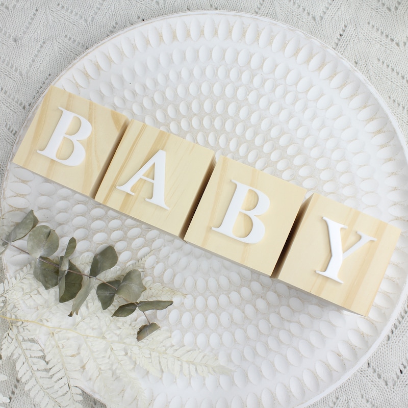 Baby Name Blocks - Etsy