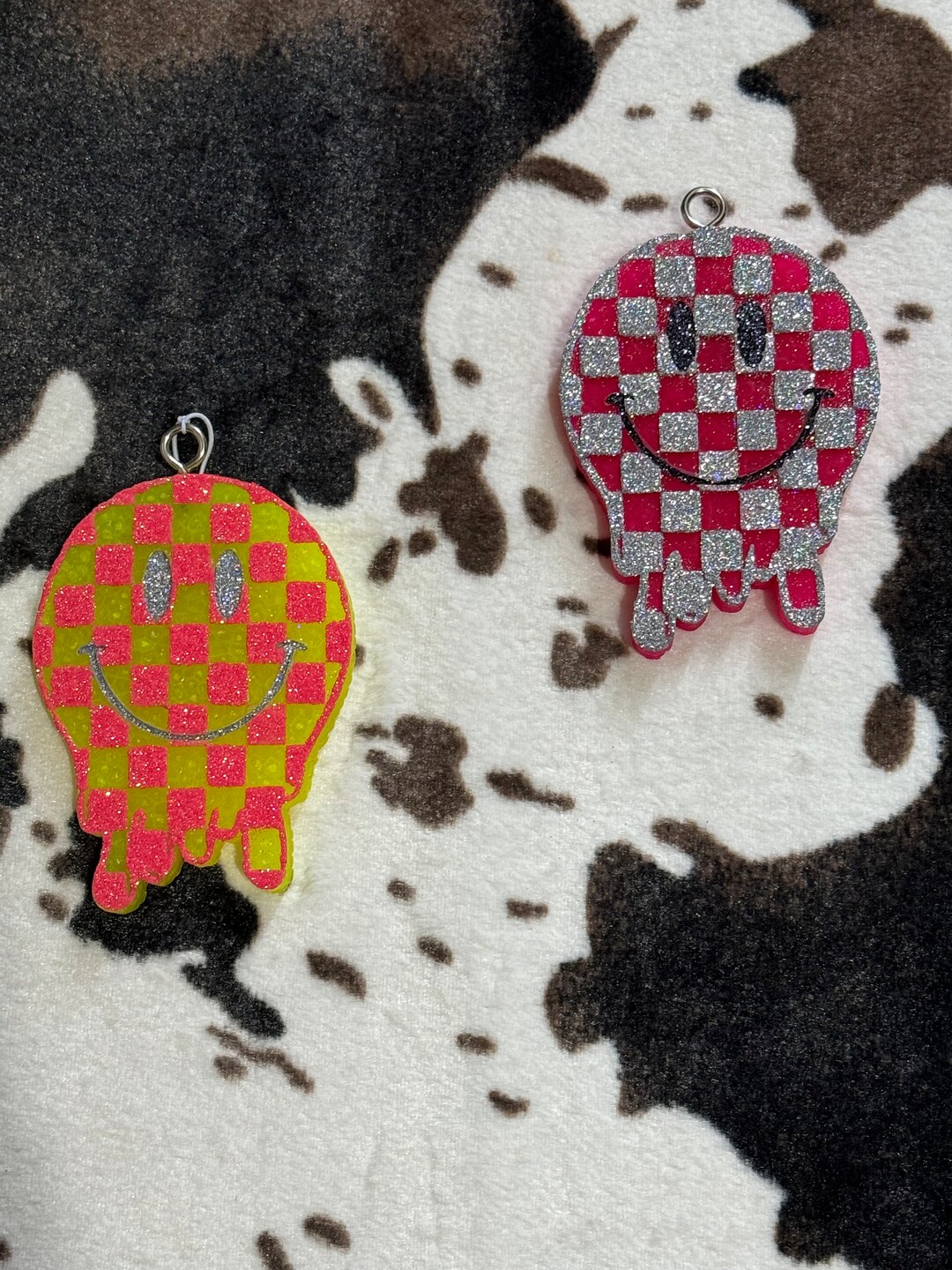 Smiley Face Freshie // Drippy Smiley // Glitter Freshie // Cute Freshie ...