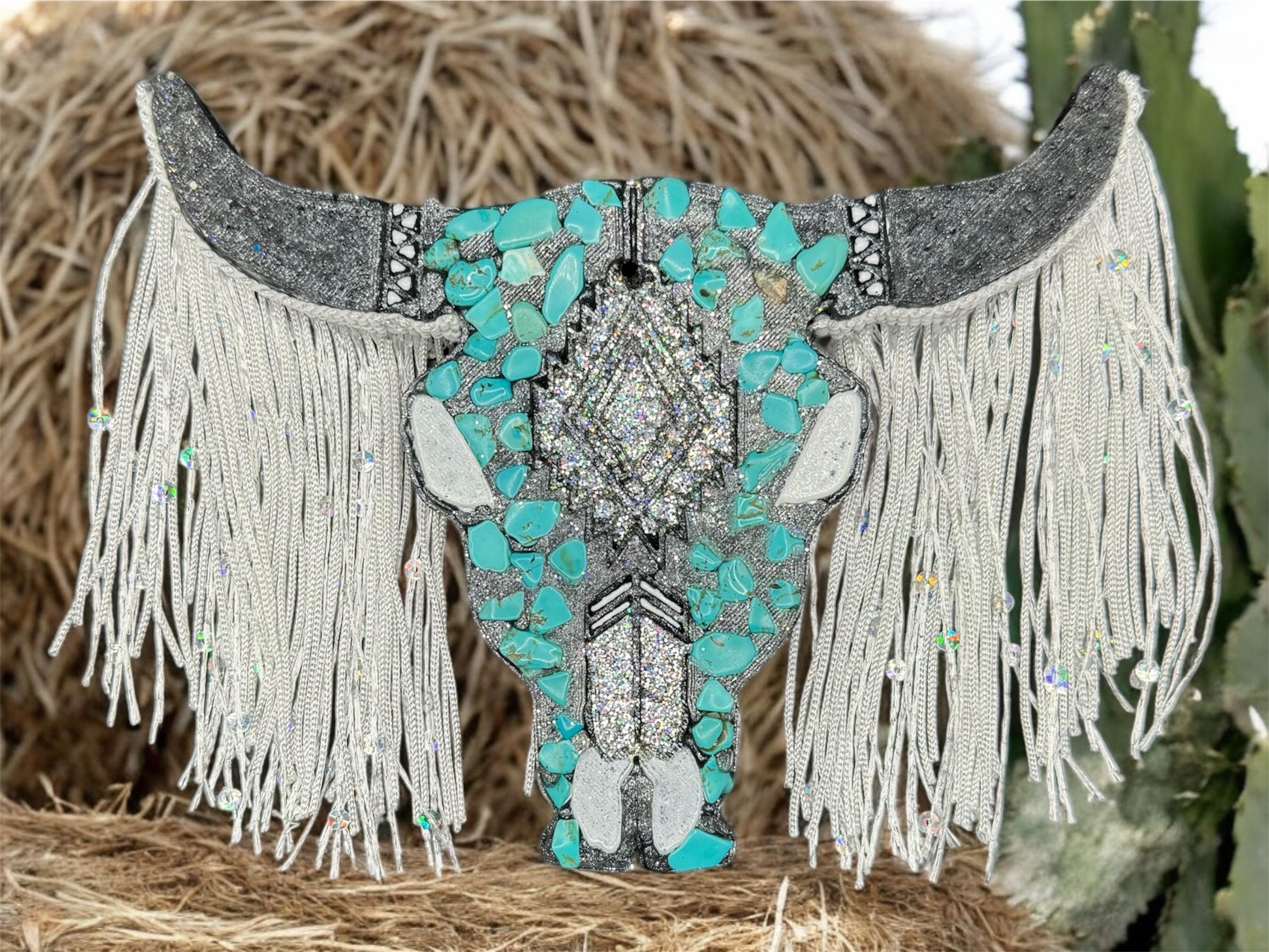 Bull Skull Freshie // Western Freshie // Turquoise // Freshie // Air ...