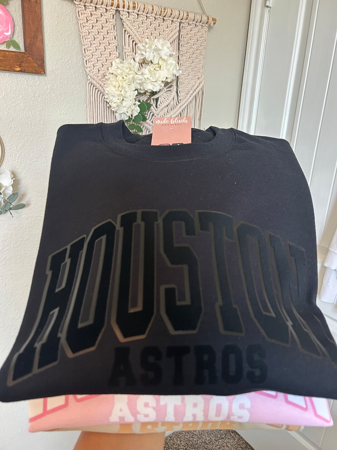 Houston Astros Sweatshirt - Etsy