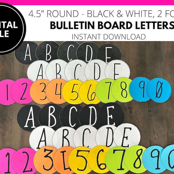 Bulletin Board Letters - Etsy