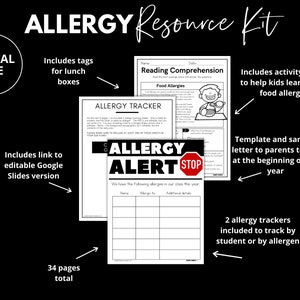 Guide to Food Allergies at School | Elementary Teachers | Classroom ...