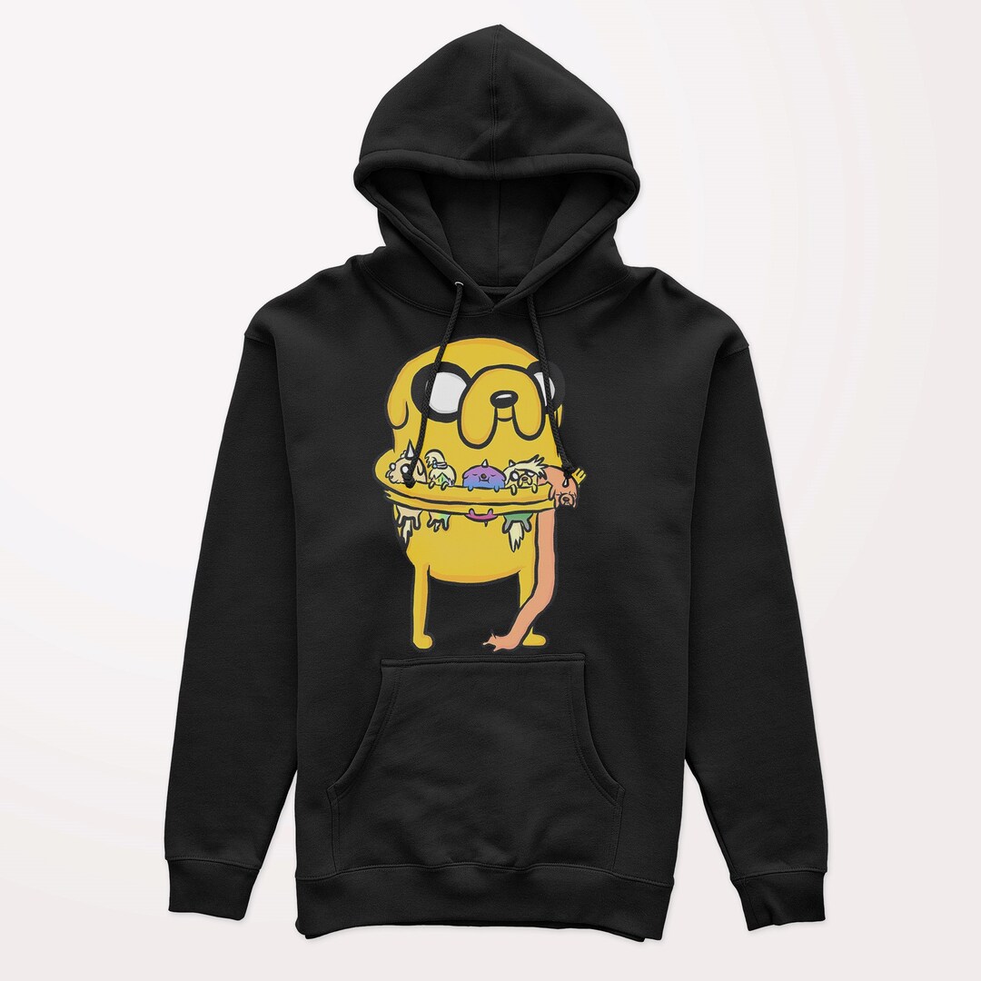 Adventure Time Hoodie Jake Sweater Sweatshirt Pullover for - Etsy