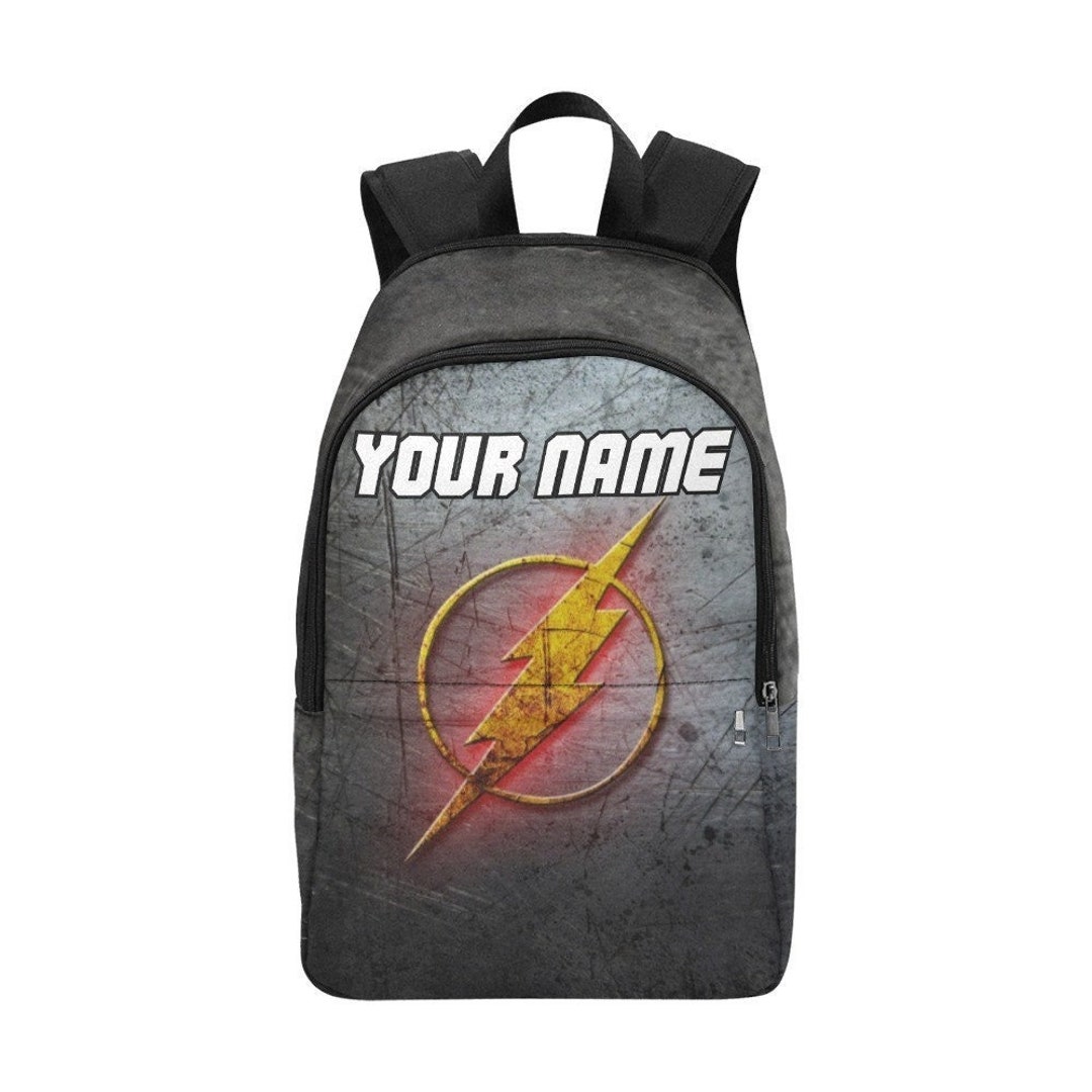 Flash Backpack Custom School Bag With Name. Adults Students - Etsy