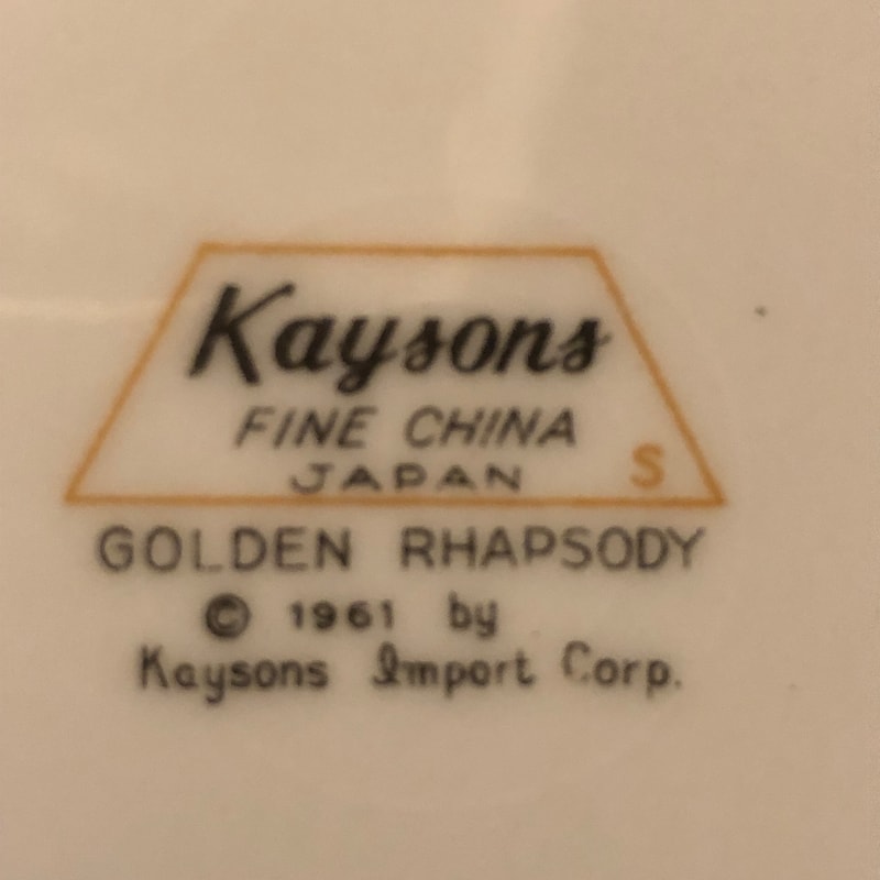 Kaysons Fine China Golden Rhapsody - Etsy