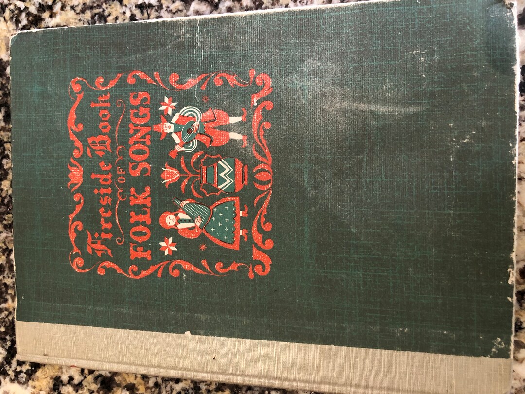 Vintage Fireside Book of Folk Songs - 1947 - Etsy