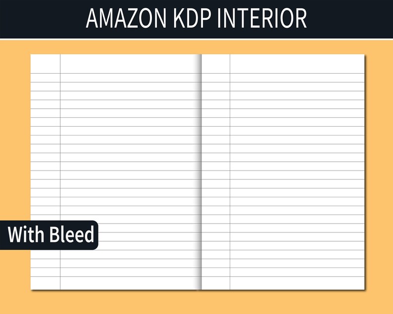Composition Notebook Wide Ruled KDP Interior Lined Wide Ruled ...