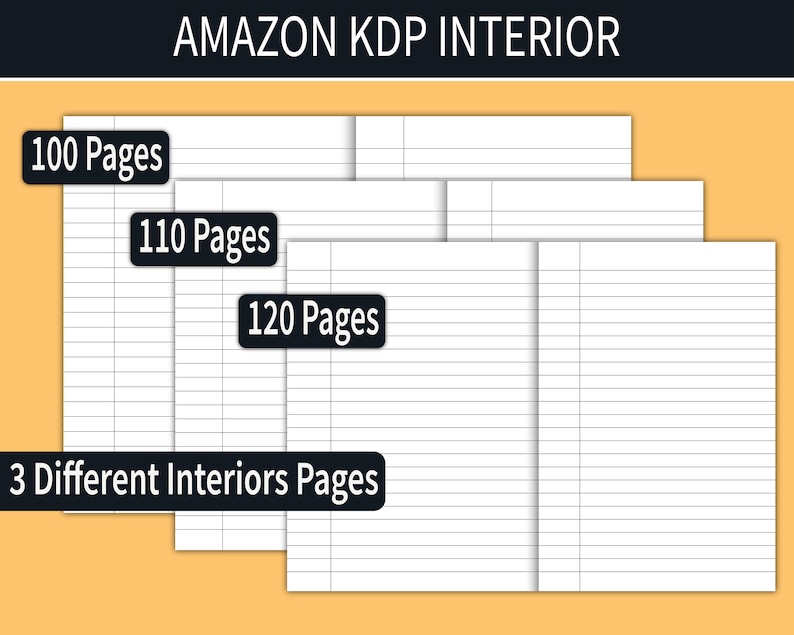 Composition Notebook Wide Ruled KDP Interior Lined Wide Ruled ...