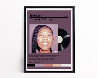 Her Loss Album Cover Poster - Etsy