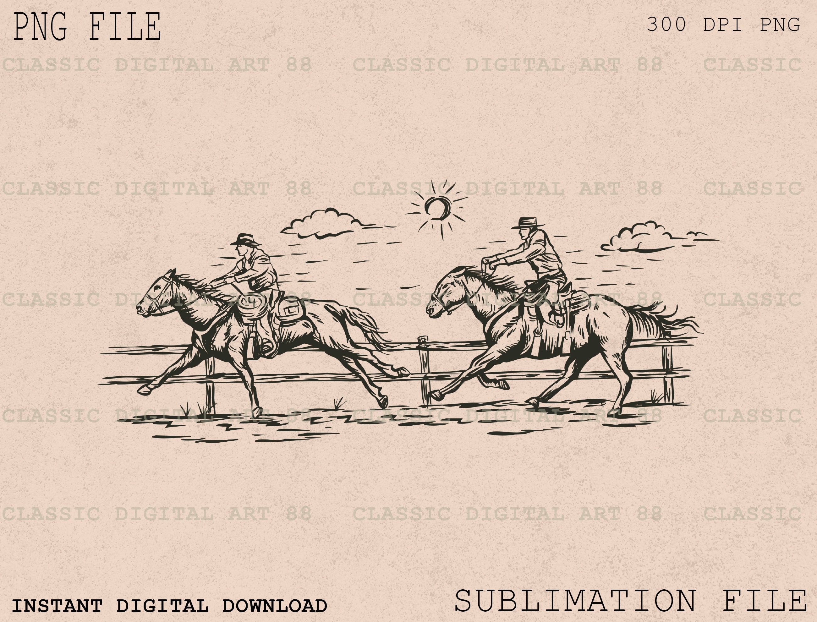 Western PNG, Cowboys Racing, Western Graphics, Desert Horse Rodeo ...