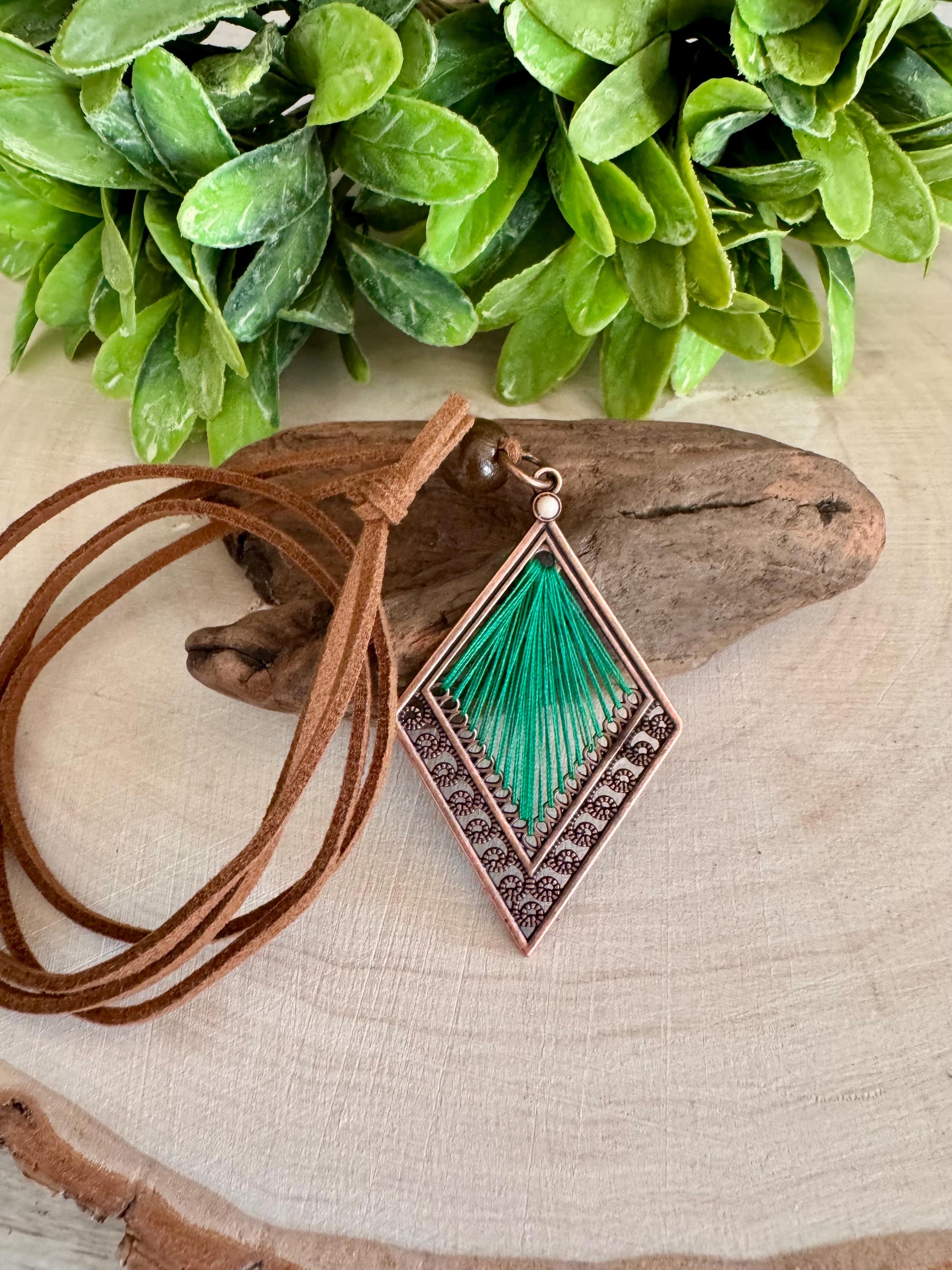 Boho Necklace, Boho Long Necklace, Women Boho Necklace, Unique Boho ...