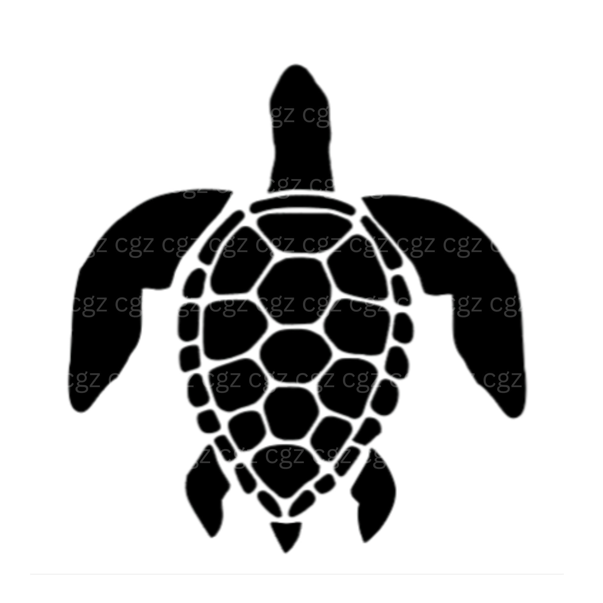 Sea Turtle Shell Clip Art