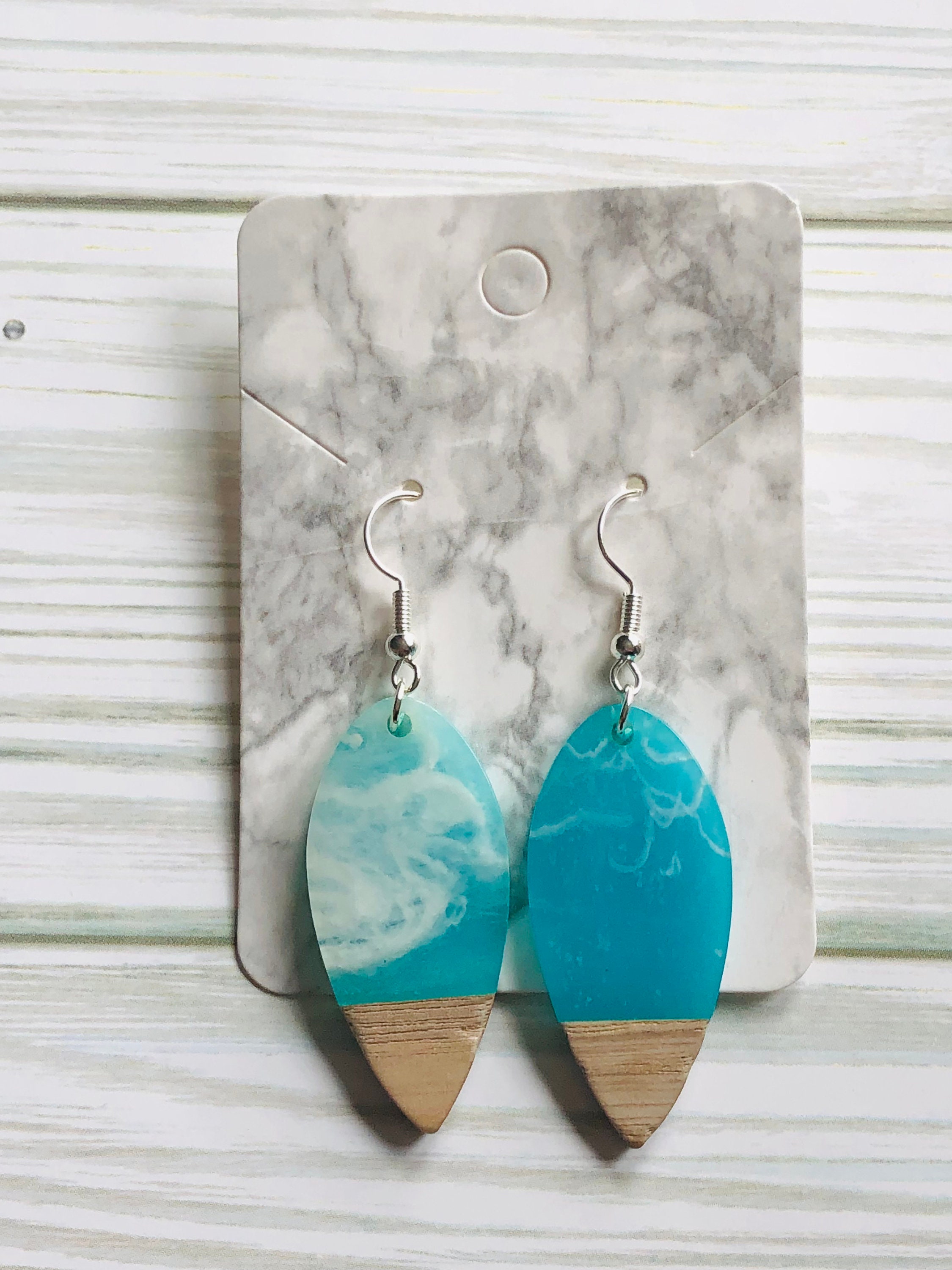 Beach Themed Earrings, Ocean Earrings, Summer Beach Earrings, Nature ...