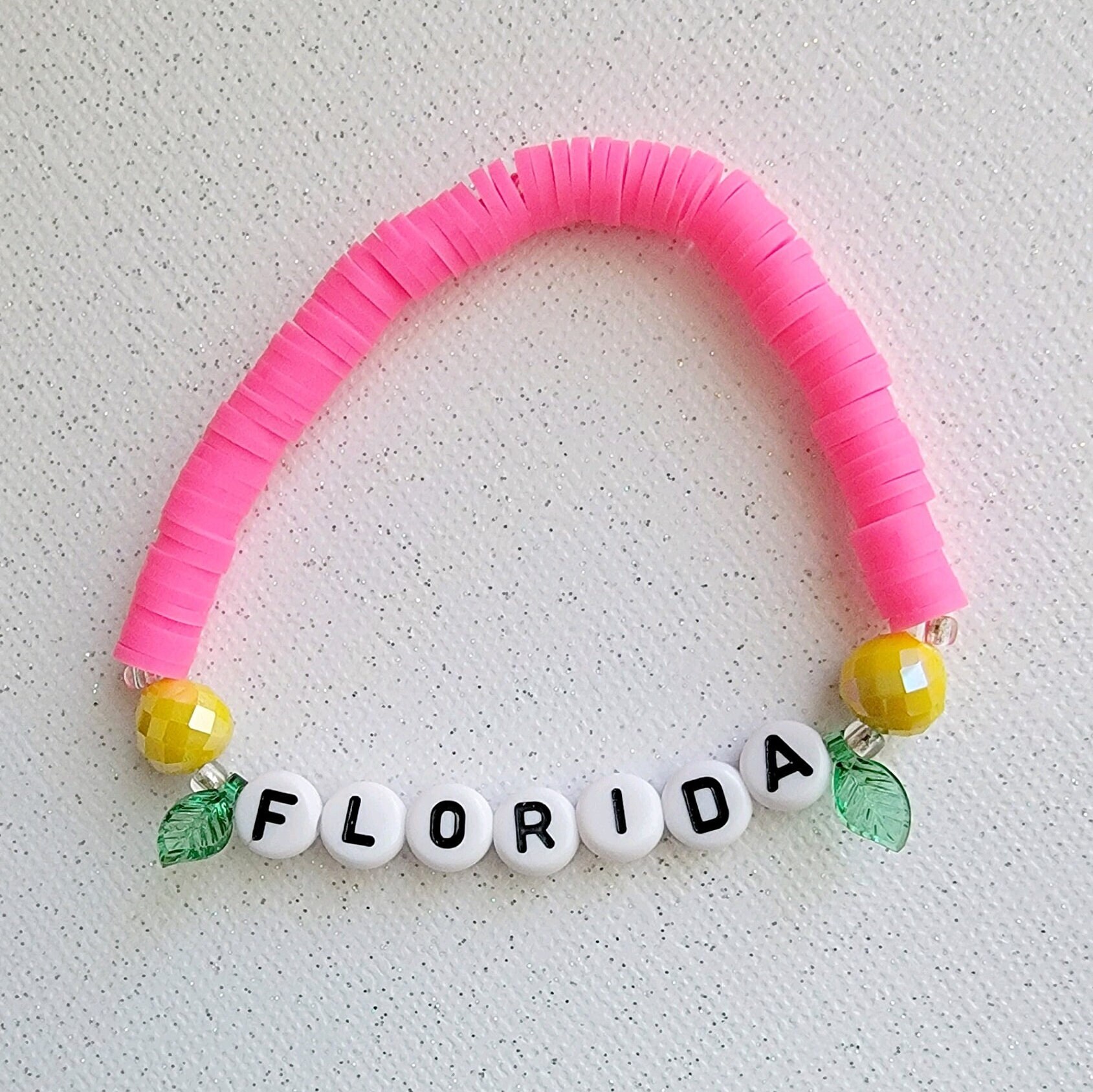 Florida Theme Bracelets, Florida Vacation Bracelets, Florida Citrus ...