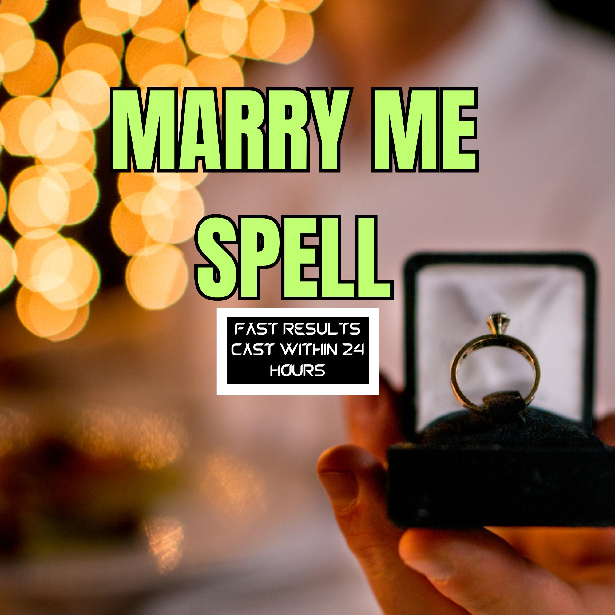 Powerful Marry Me Spell Welcome Offer 75 Off Proposal Spell Etsy
