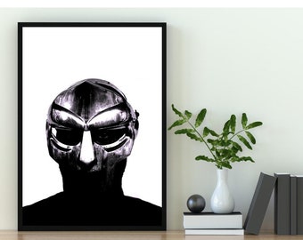 Mf Doom Poster Art - Etsy Ireland