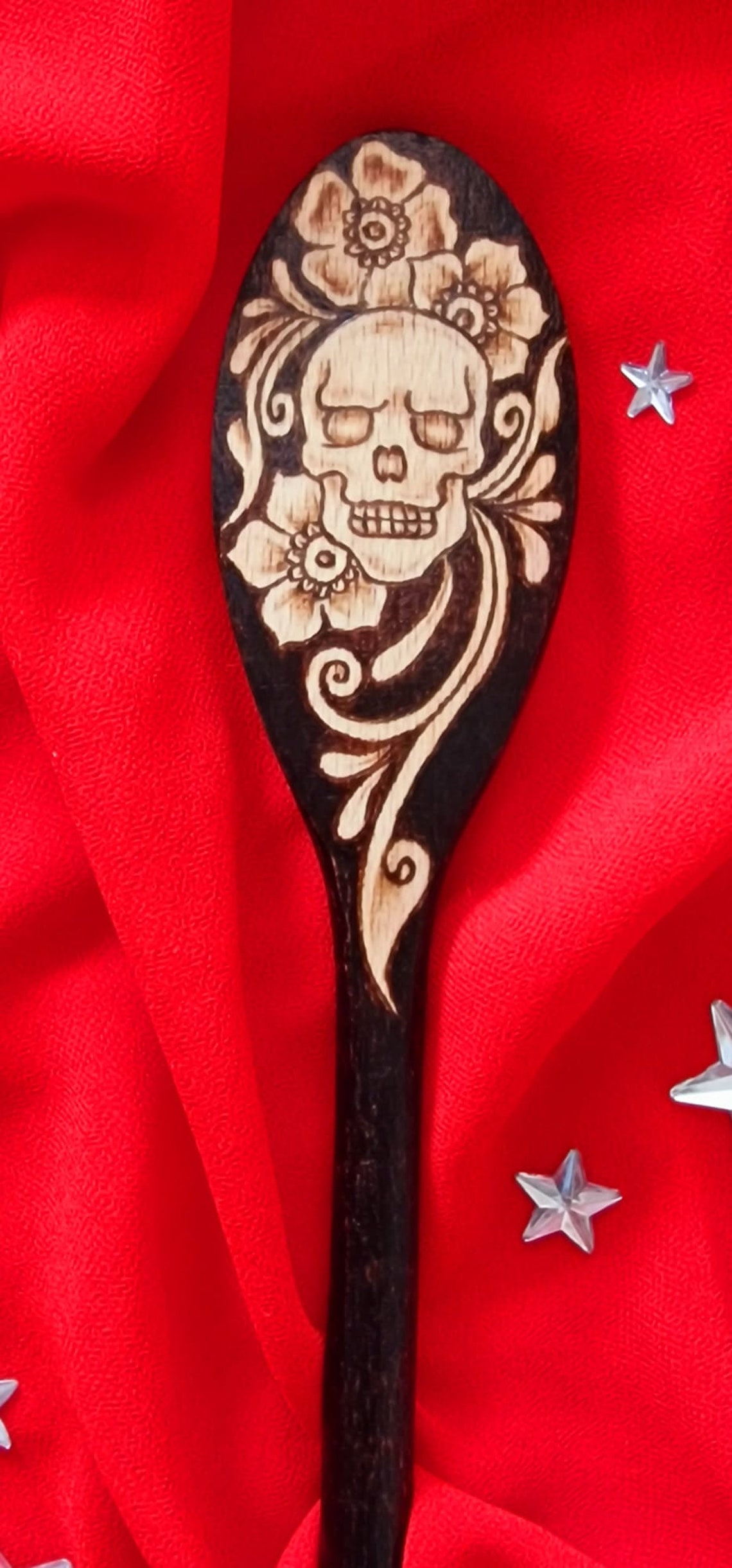 Pyrography Woodburning Handmade Halloween Cutting Board - Etsy