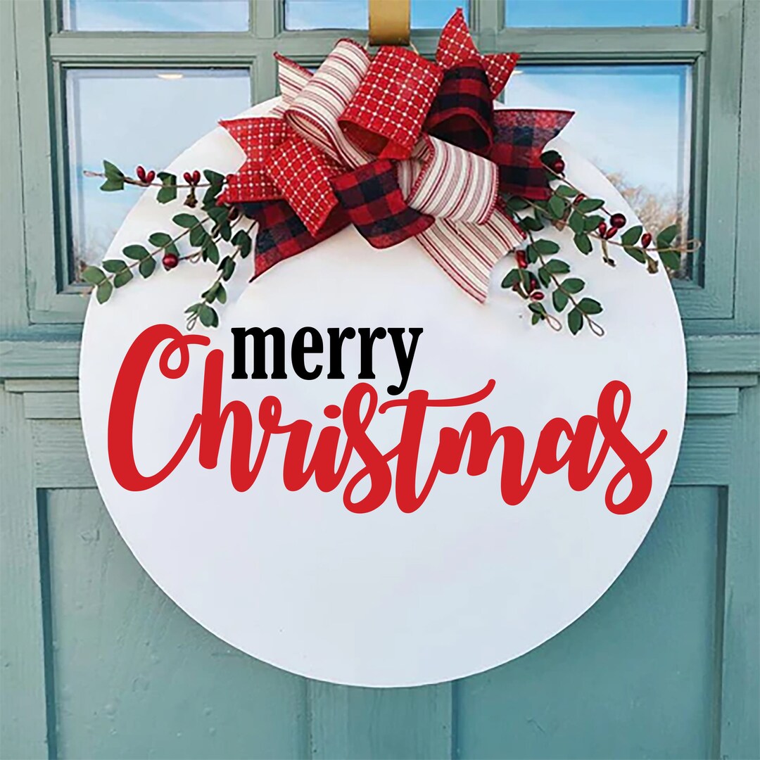 Merry Christmas - Christmas Sign - Holiday - Santa - Winter - Cut File ...