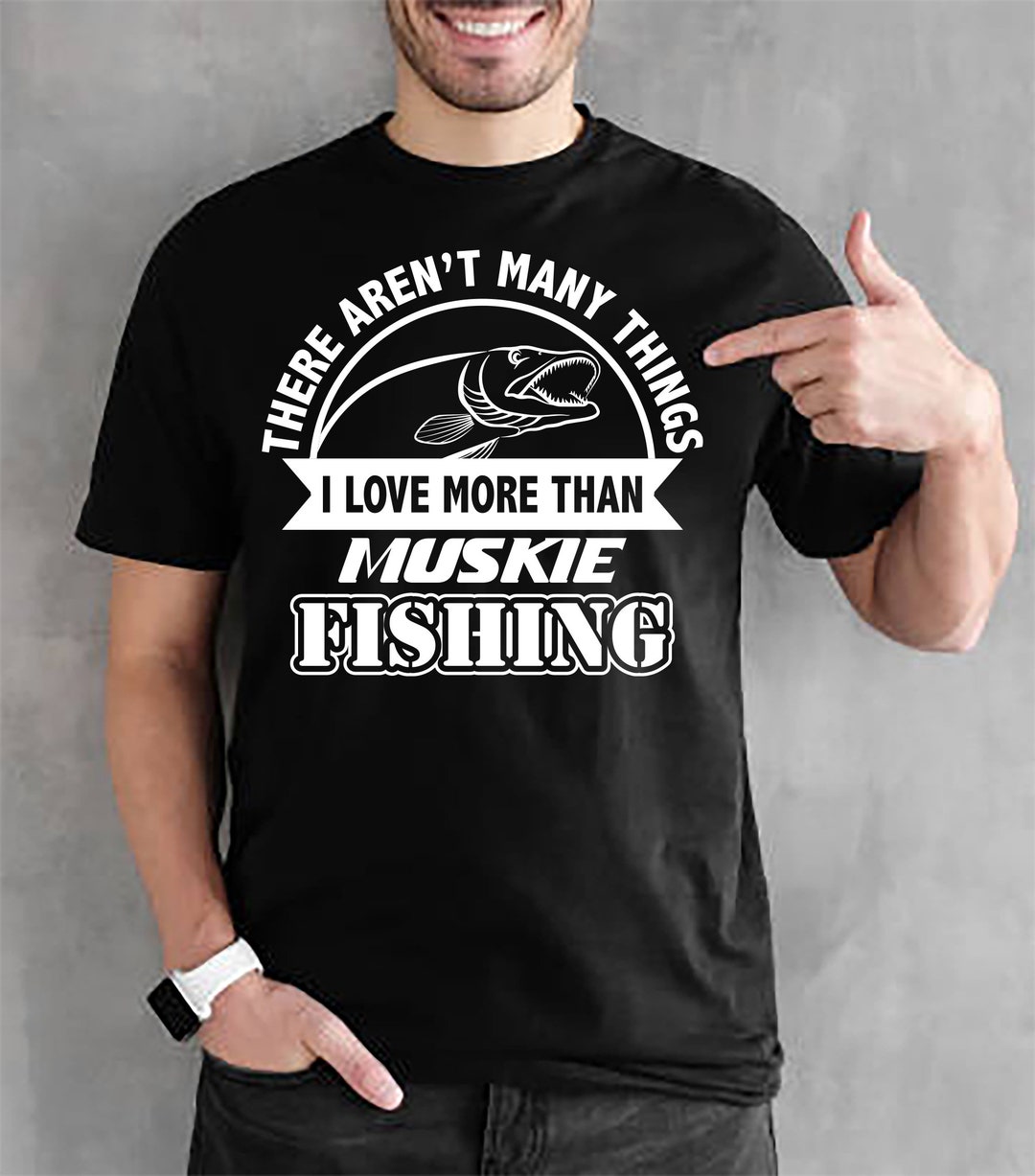 I Love Muskie Fishing - Musky Fish - Musky Fishing - Wisconsin - Cricut ...