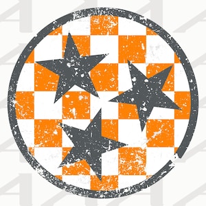 Distressed Checkered Tristar - Knoxville, TN - State of Tennessee ...