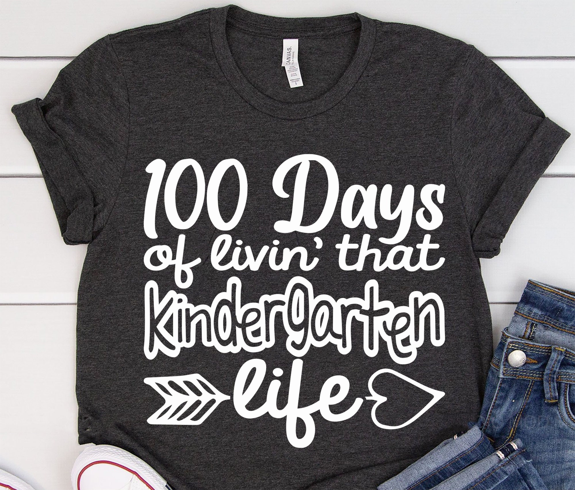 100 Days of School Kindergarten 100th Day of School - Etsy