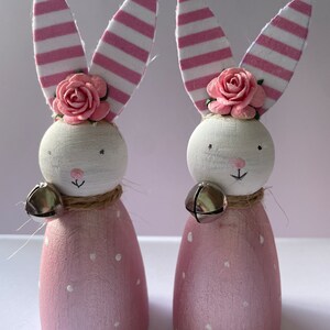 Easter Bunny, Easter Gift, Pink Bunny - Etsy