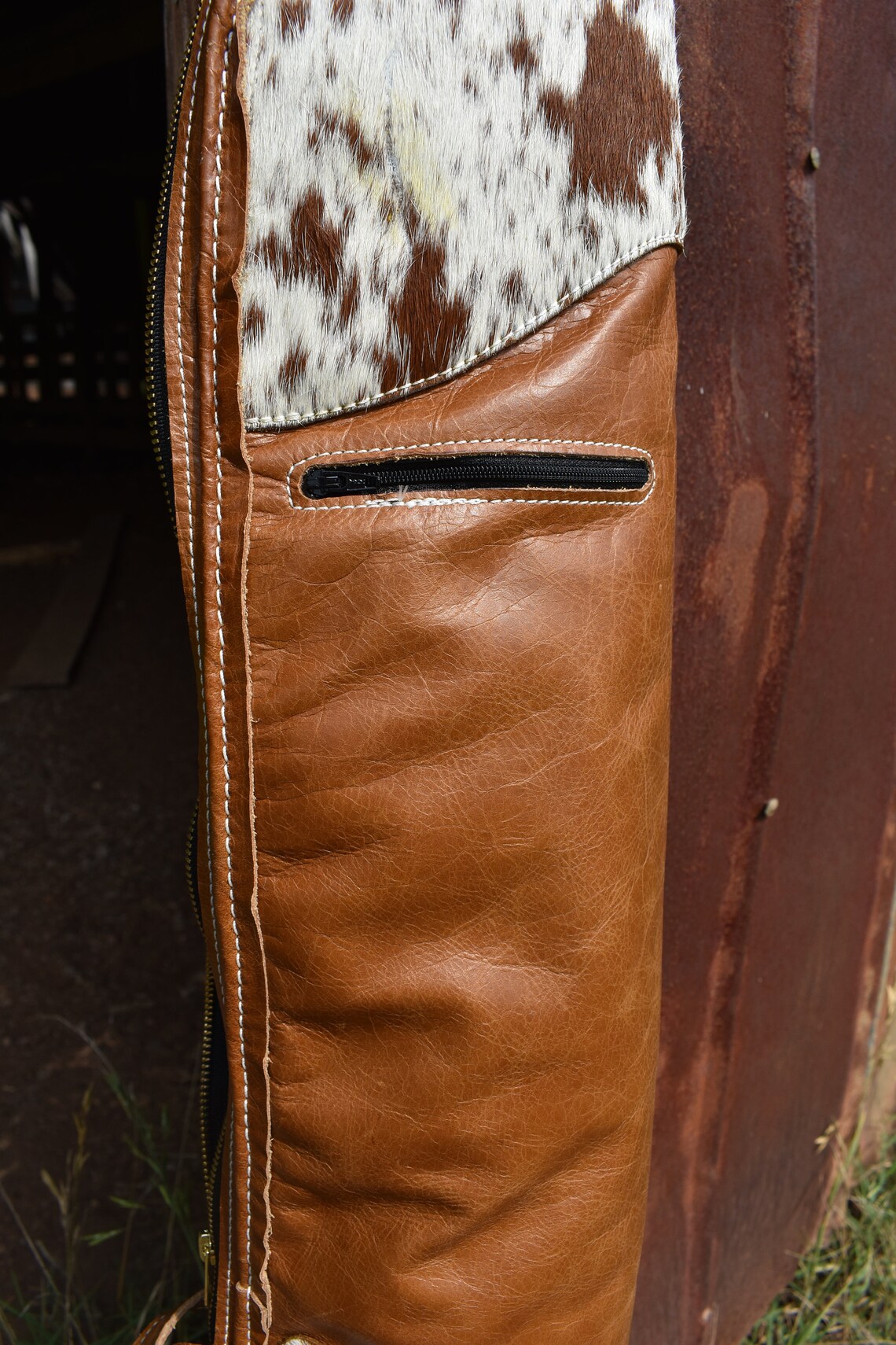 Custom Leather Gunnar Shotgun Sleeves for Women and Men Cowhide Gun ...