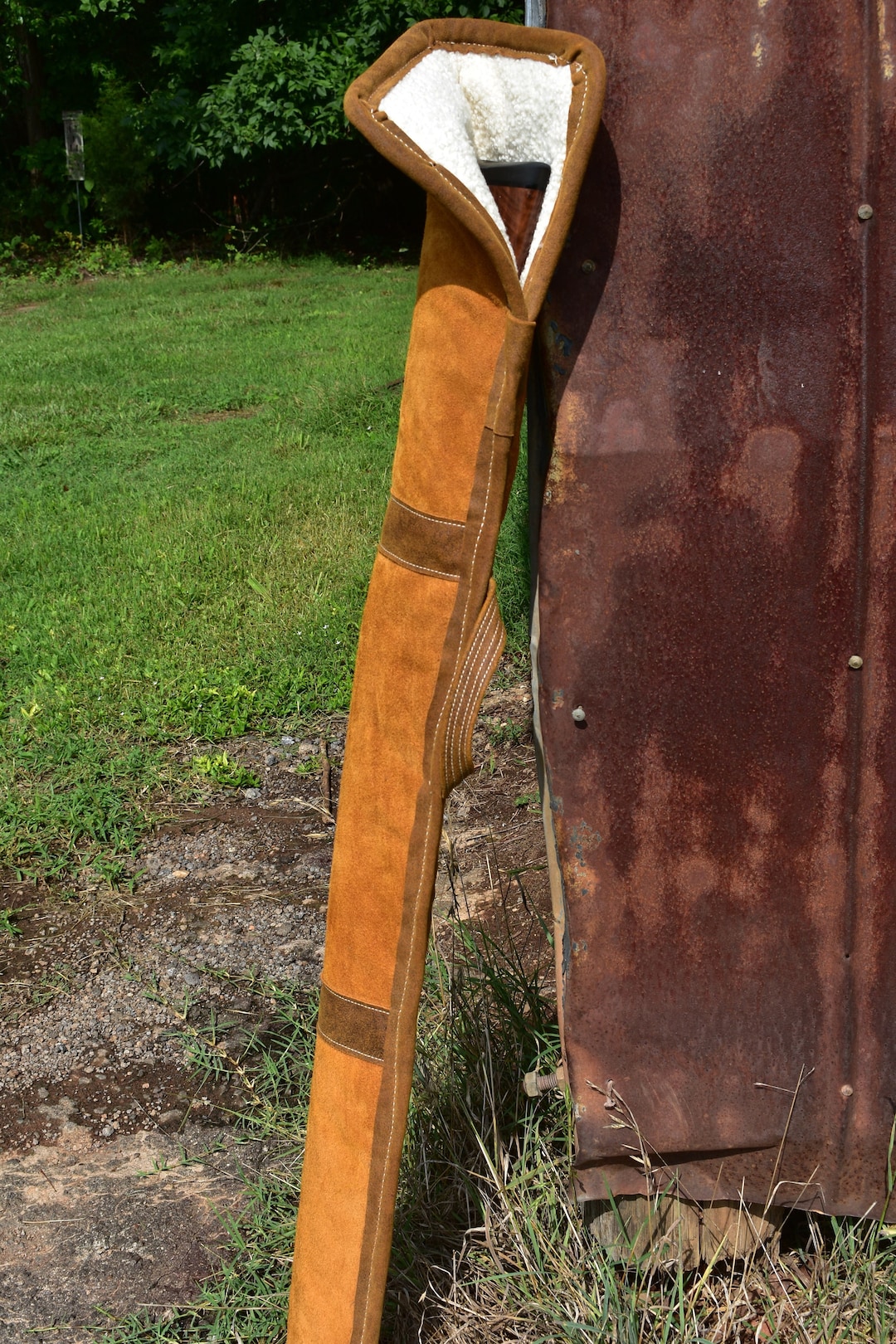 Custom Leather Sundance Shotgun Sleeves for Women and Men Cowhide Gun ...