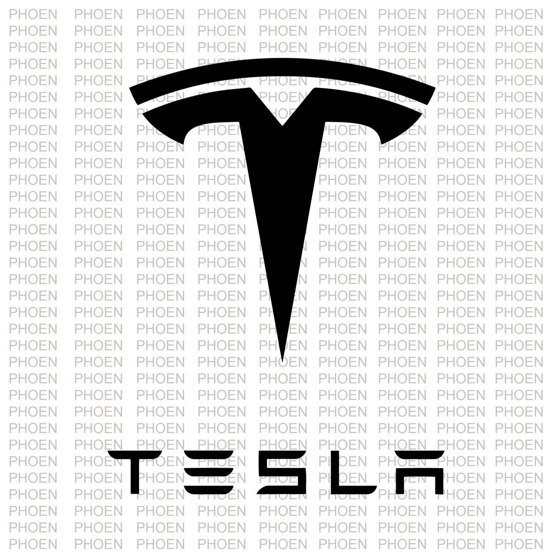 Tesla Svg Png Tesla Brand Svg Tesla Badge Tesla Logo for - Etsy