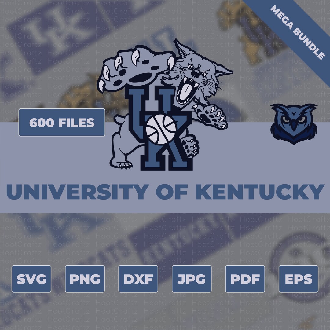 Kentucky UK Athletics SVG Bundle Cut Files for Cricut, Silhouette ...