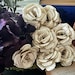 Vintage Book Page Roses | Dozen 3” Novel Page Flowers | Wedding Home ...