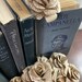 Vintage Book Page Roses Dozen 3 Novel Page Flowers Wedding Home Decor ...