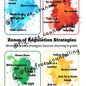 Zones of Regulation Bundle // Home Ed, Social & Emotional Learning ...
