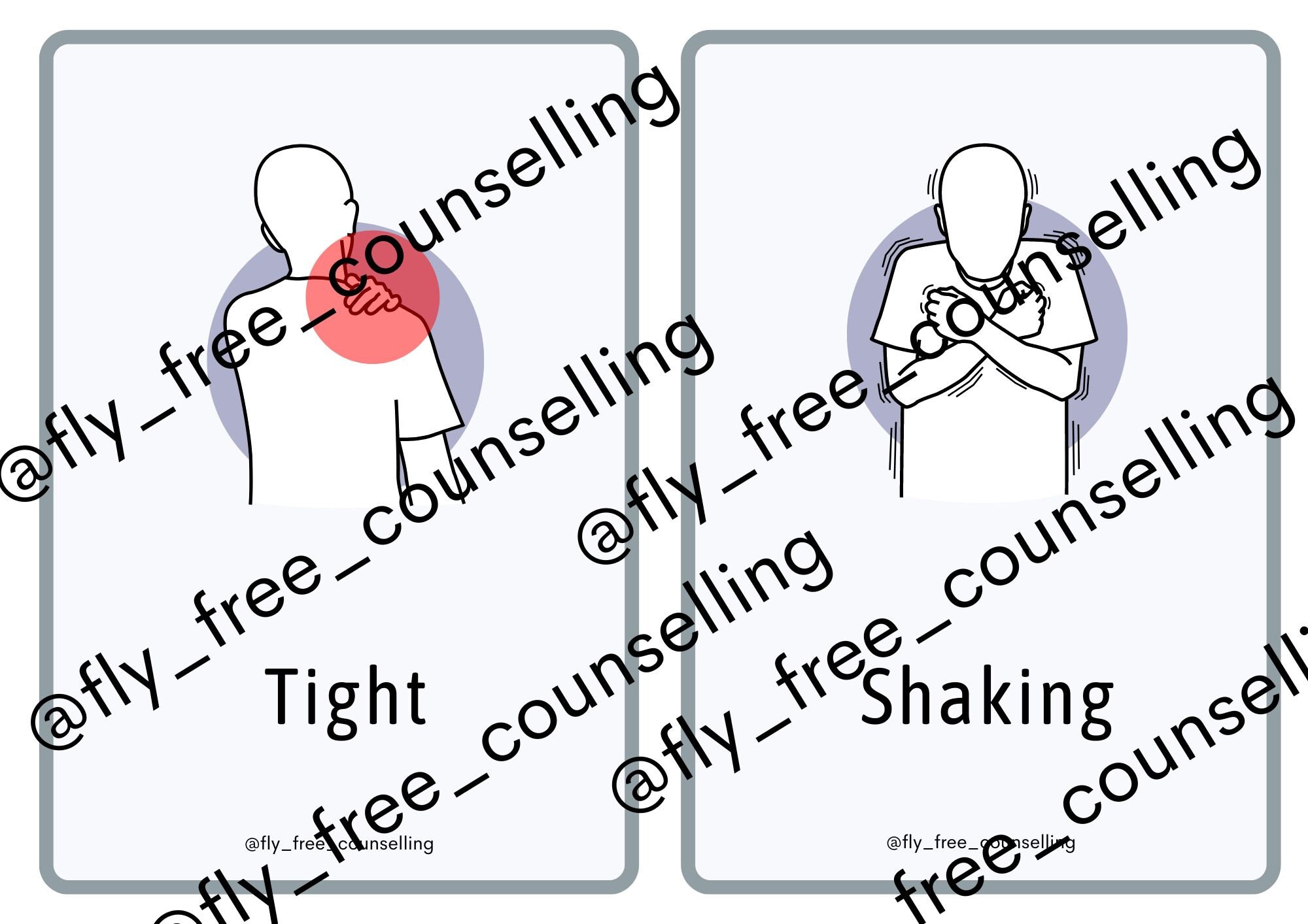 Emotions and the Body Flashcards // Home Schooling, Emotional ...