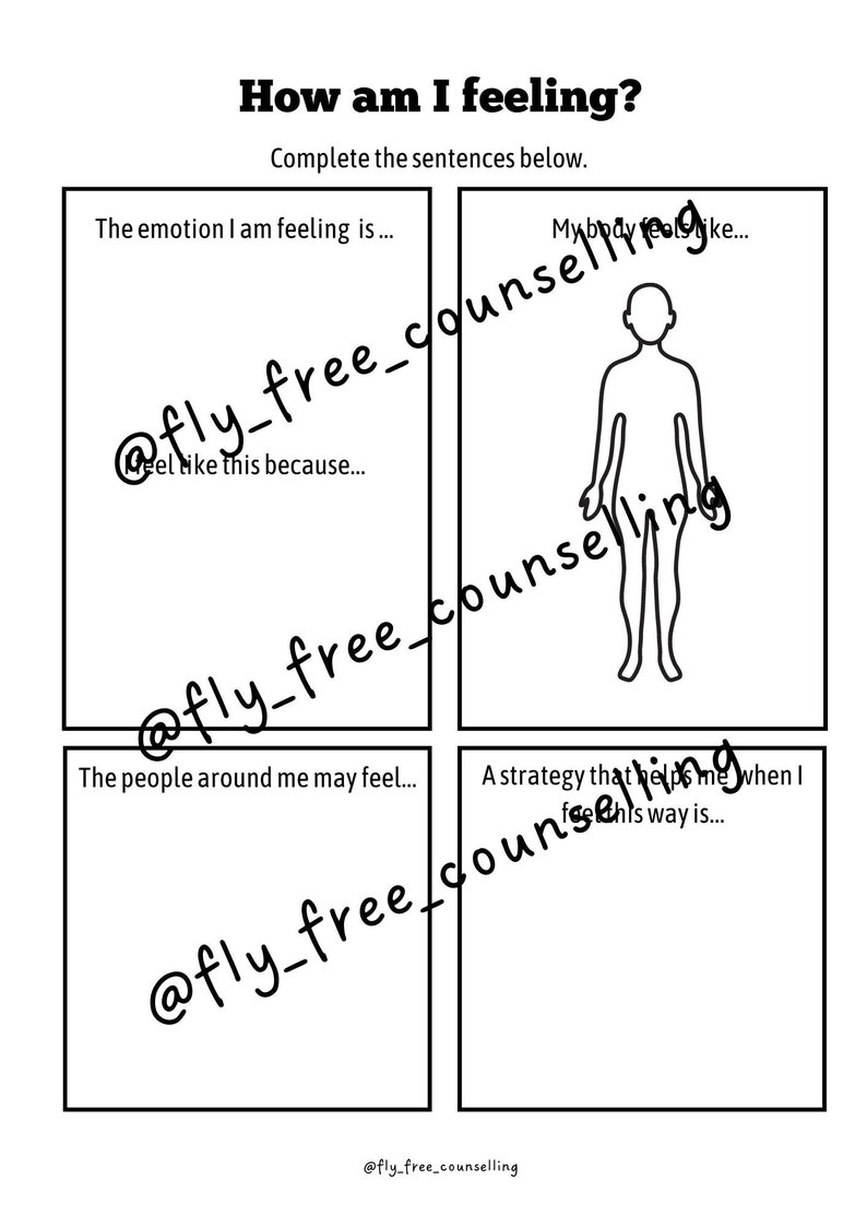 Social and Emotional Activity Bundle // Printable Activities, Social ...