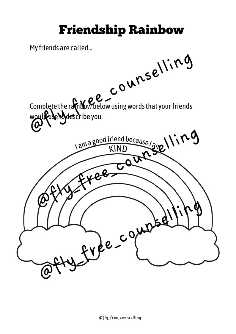 Social and Emotional Activity Bundle // Printable Activities, Social ...