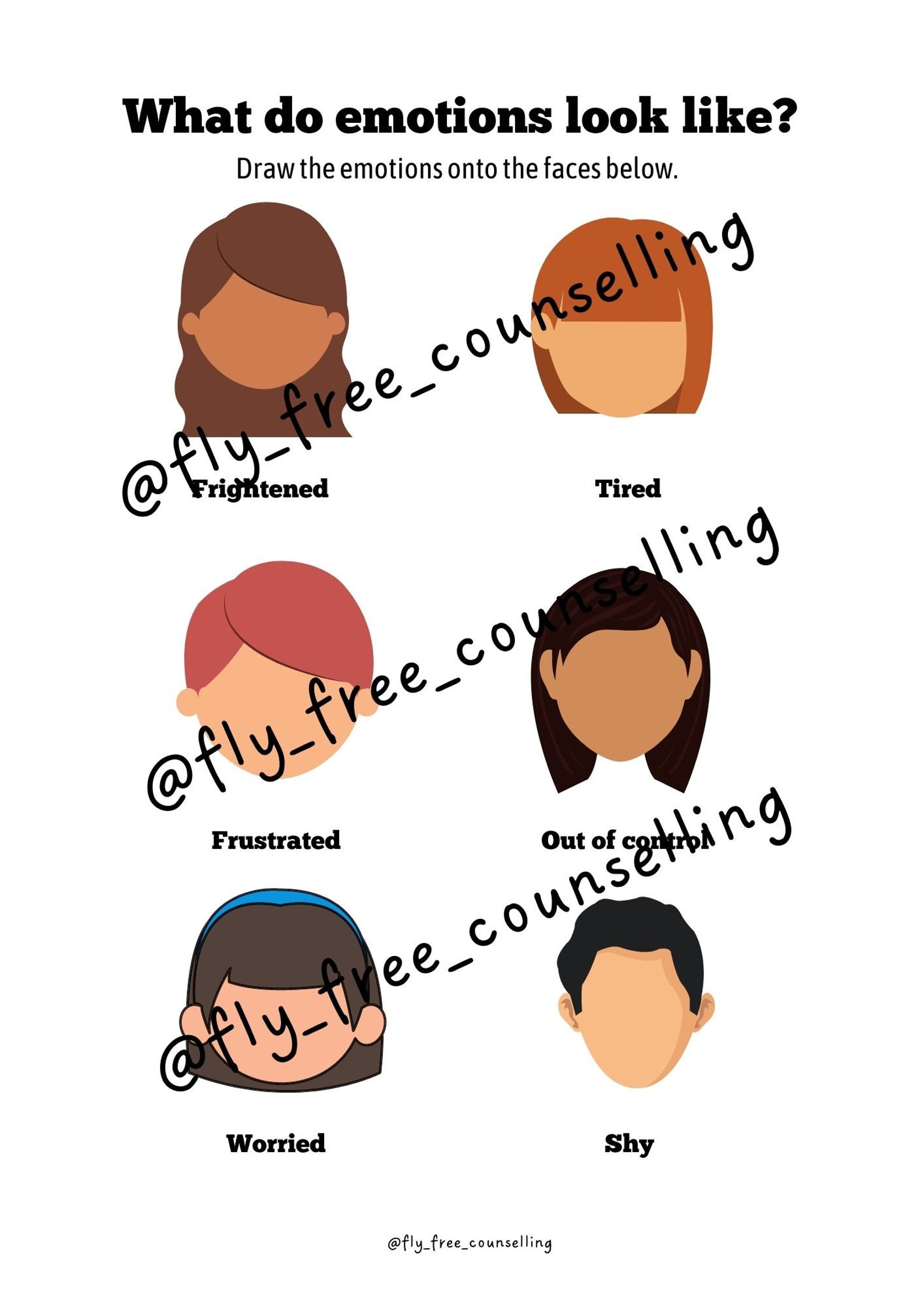 Social and Emotional Activity Bundle // Printable Activities, Social ...