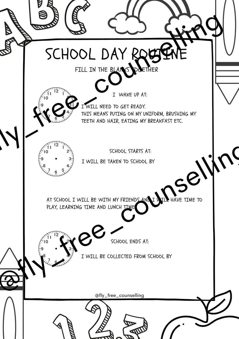 School Transition Activity Pack Printable // Back to School Printables ...