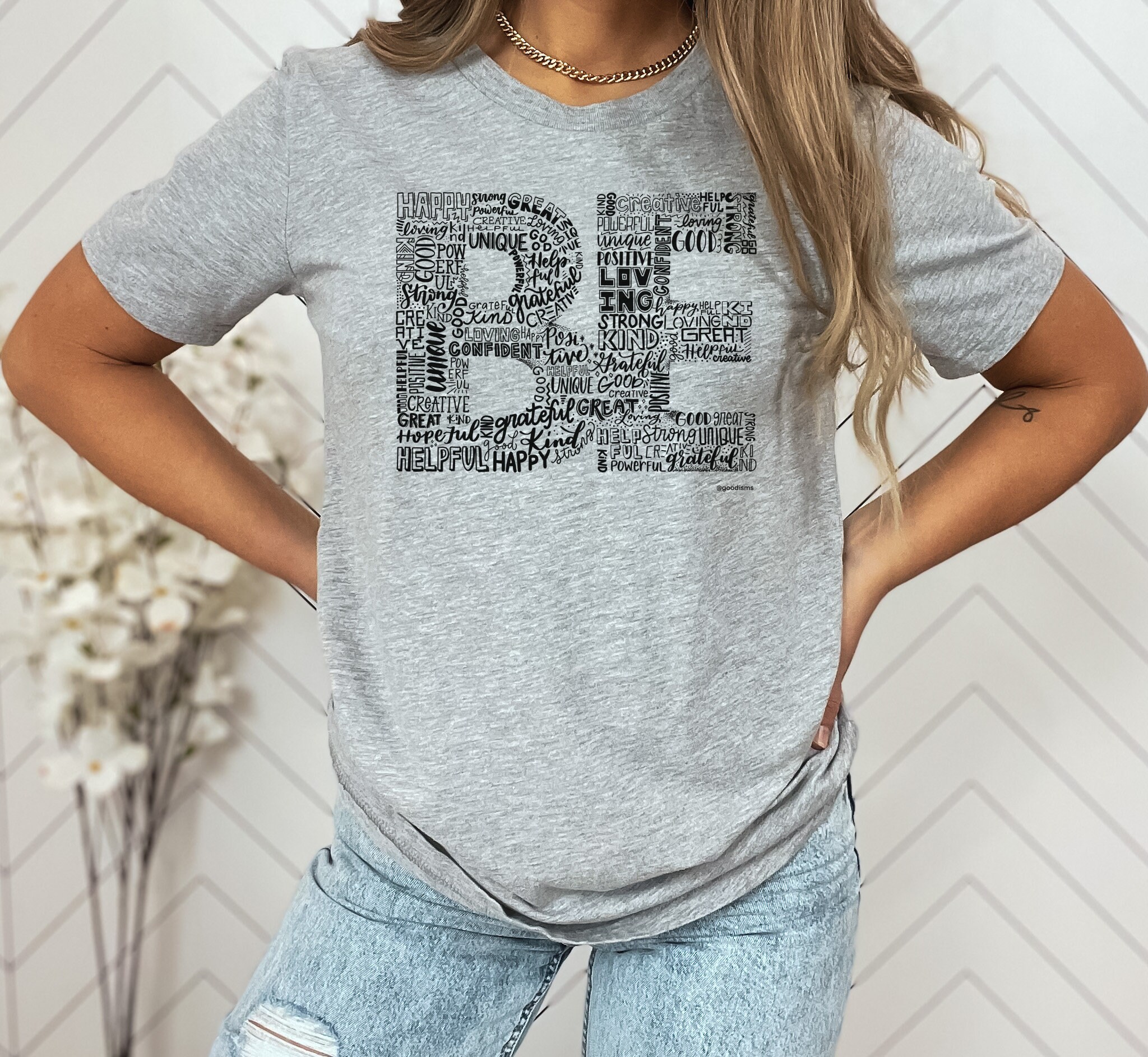 Be Positive Shirt, Positive Quotes Shirt, Positive Vibes, Positive ...