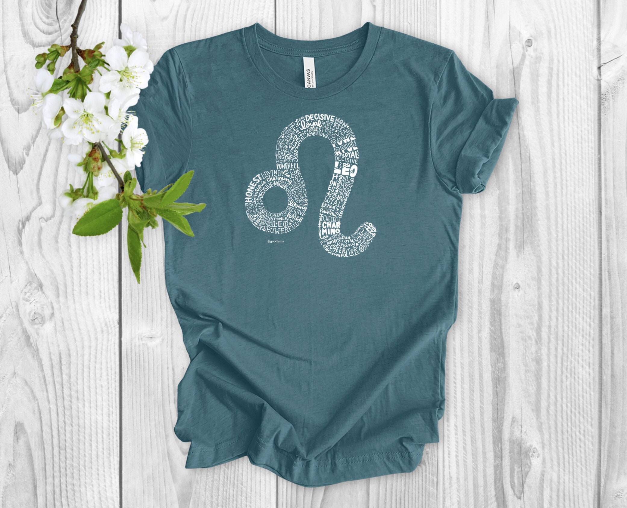 Leo Shirt, Positive Shirt Leo Zodiac Sign Tshirt, Zodiac Sign Leo Birthday Gift for Her, Gift ...