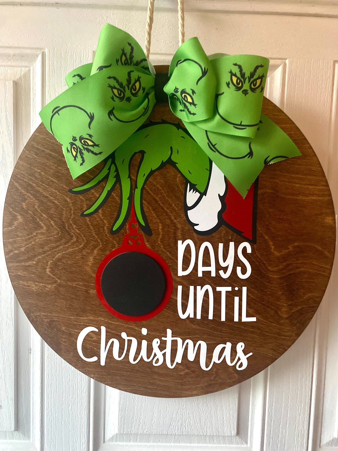 Grinch Christmas Countdown - Etsy