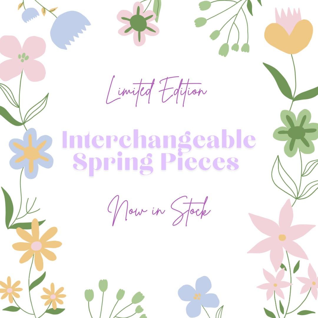 Spring Interchangeable Pieces - Etsy