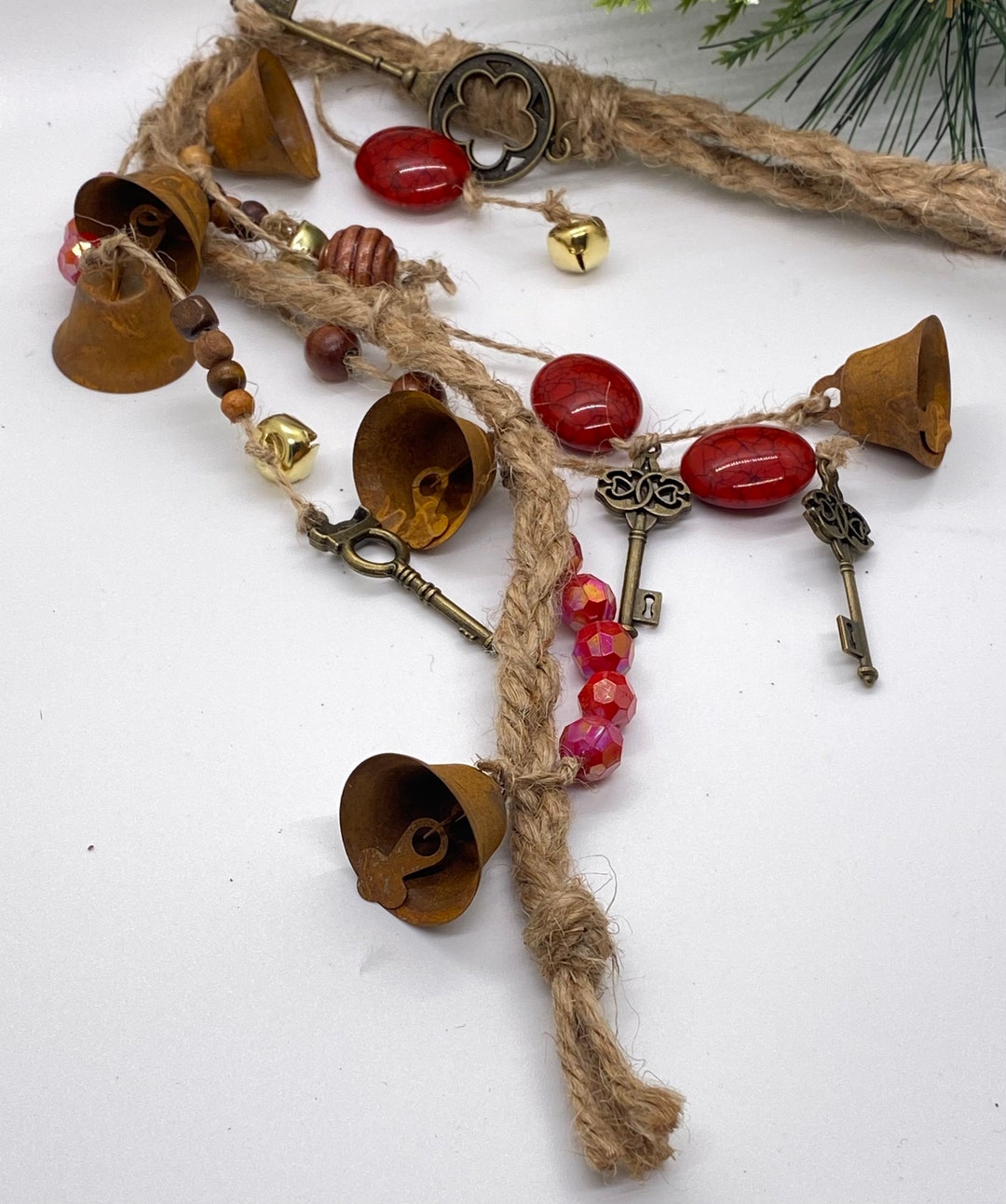 Witches Bells With Rustic Bells. Witch Bells. Wicca Decor. - Etsy