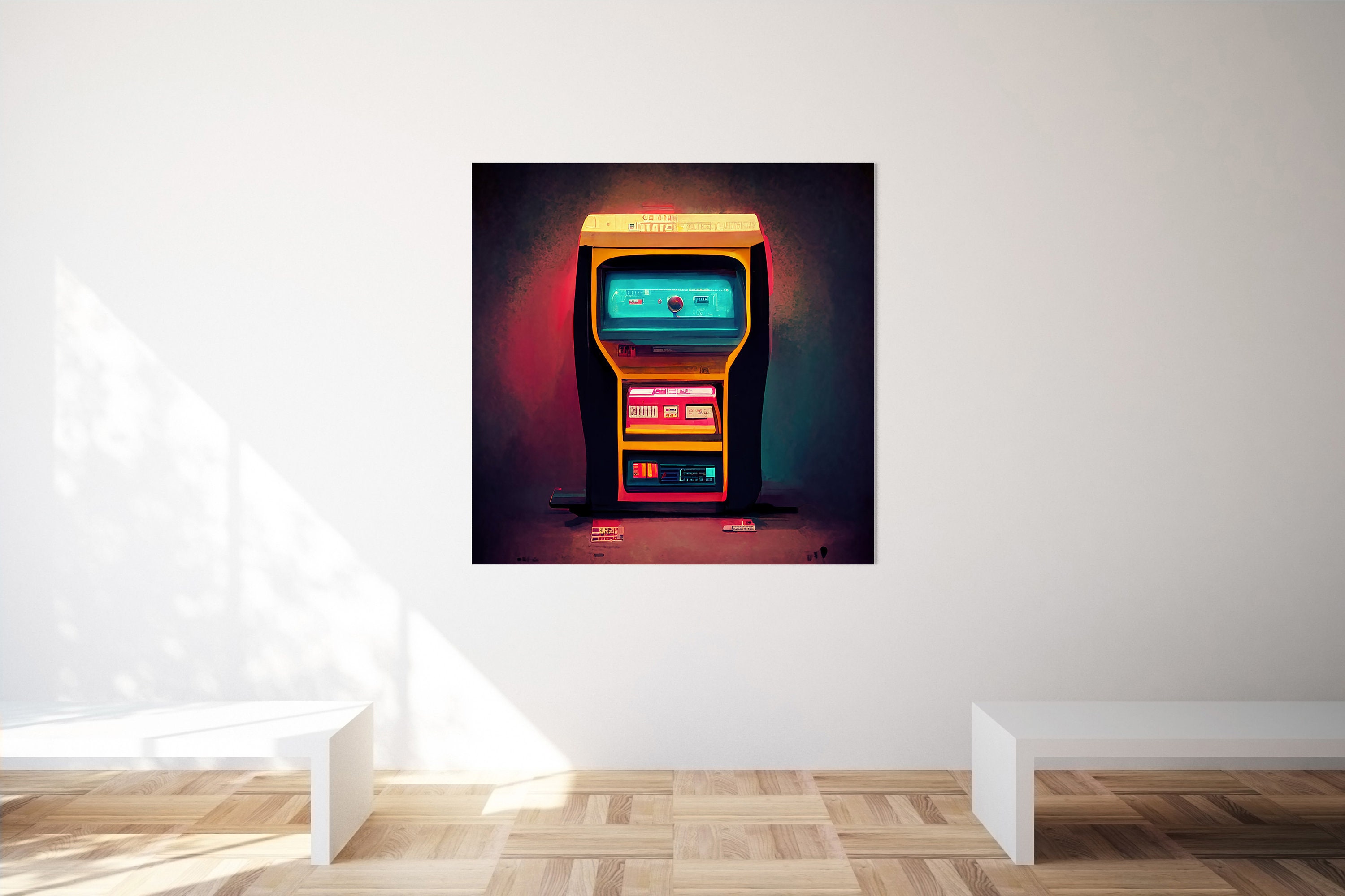 Arcade Art | Arcade Machine Art | Retro Arcade Art | 2-PACK | Digital ...